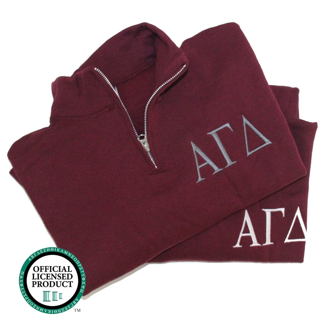 Alpha Gamma Delta, Quarter Zip Sweatshirt, Alpha Gam Sorority ...