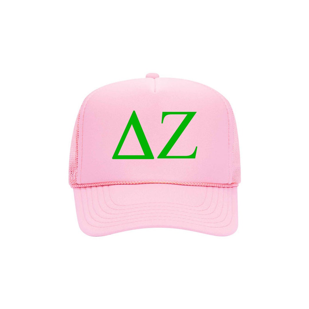 Delta Zeta Sorority Trucker Hat, Dee Zee Baseball Cap, DZ Pledge Gifts ...