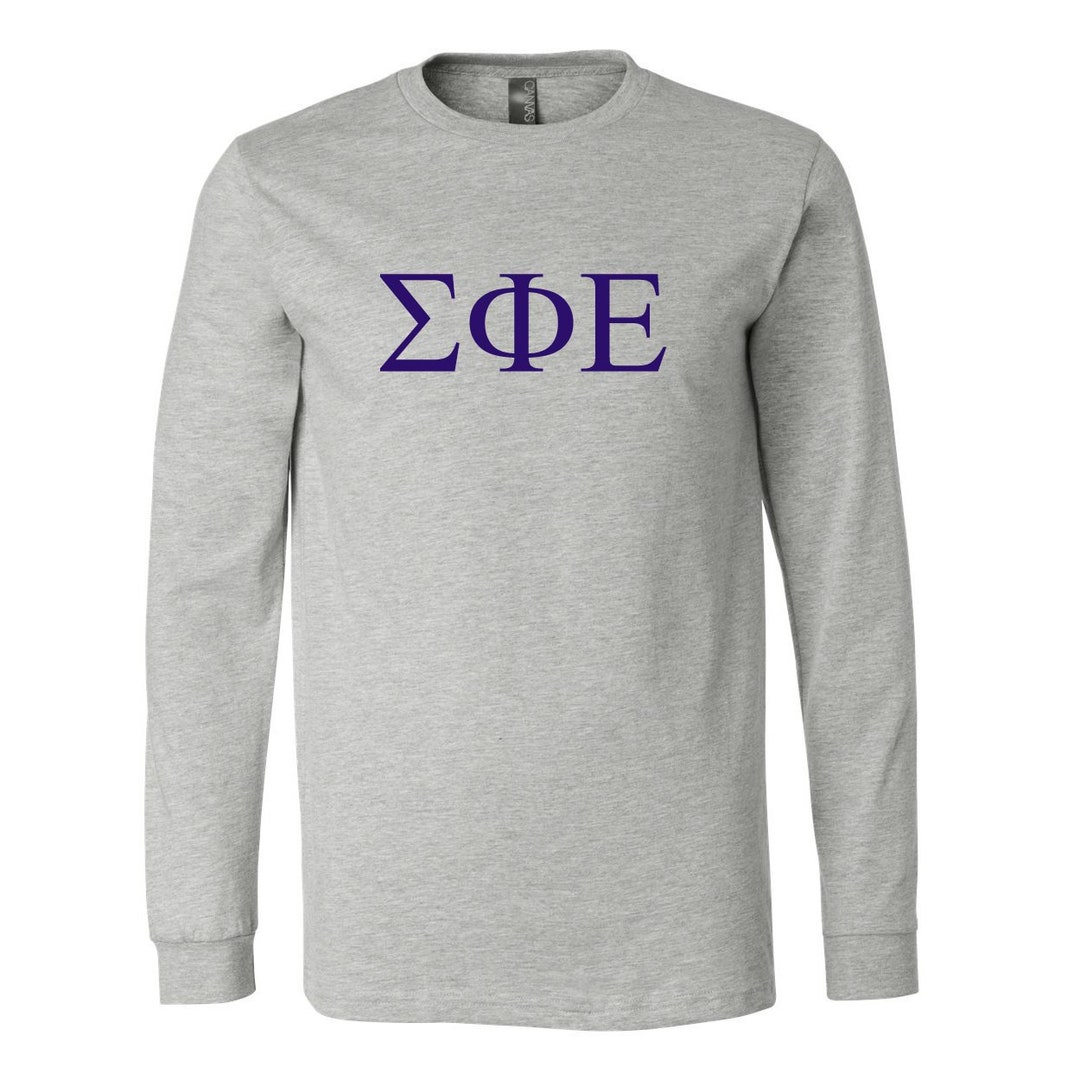 Sigma Phi Epsilon Long Sleeve Tee, Sigma Phi Epsilon Tee, Sphie T-shirt ...