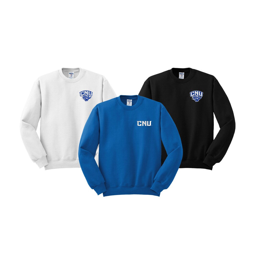 Christopher Newport University, Embroidered Crewneck Sweatshirt, CNU ...