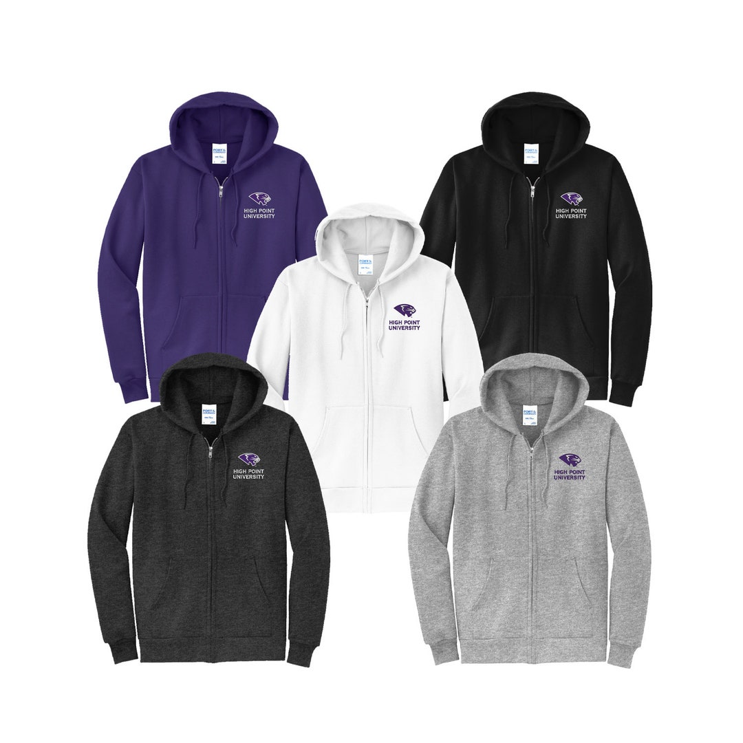 High Point University, Embroidered Hoodie, HPU Apparel Clothing, High ...