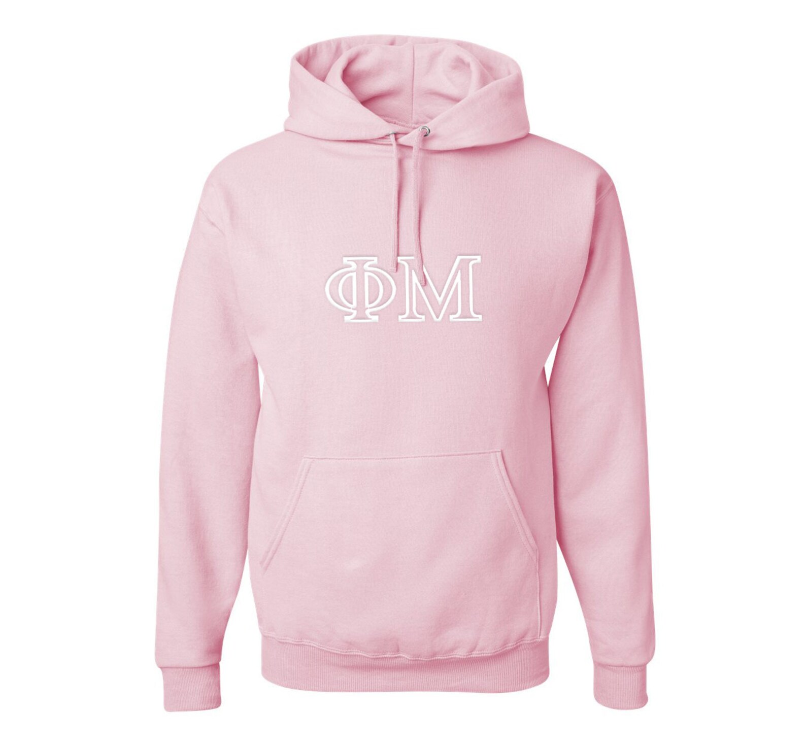 Phi Mu Hooded Sweatshirt Phi Mu Letters Pullover Hoody Greek | Etsy