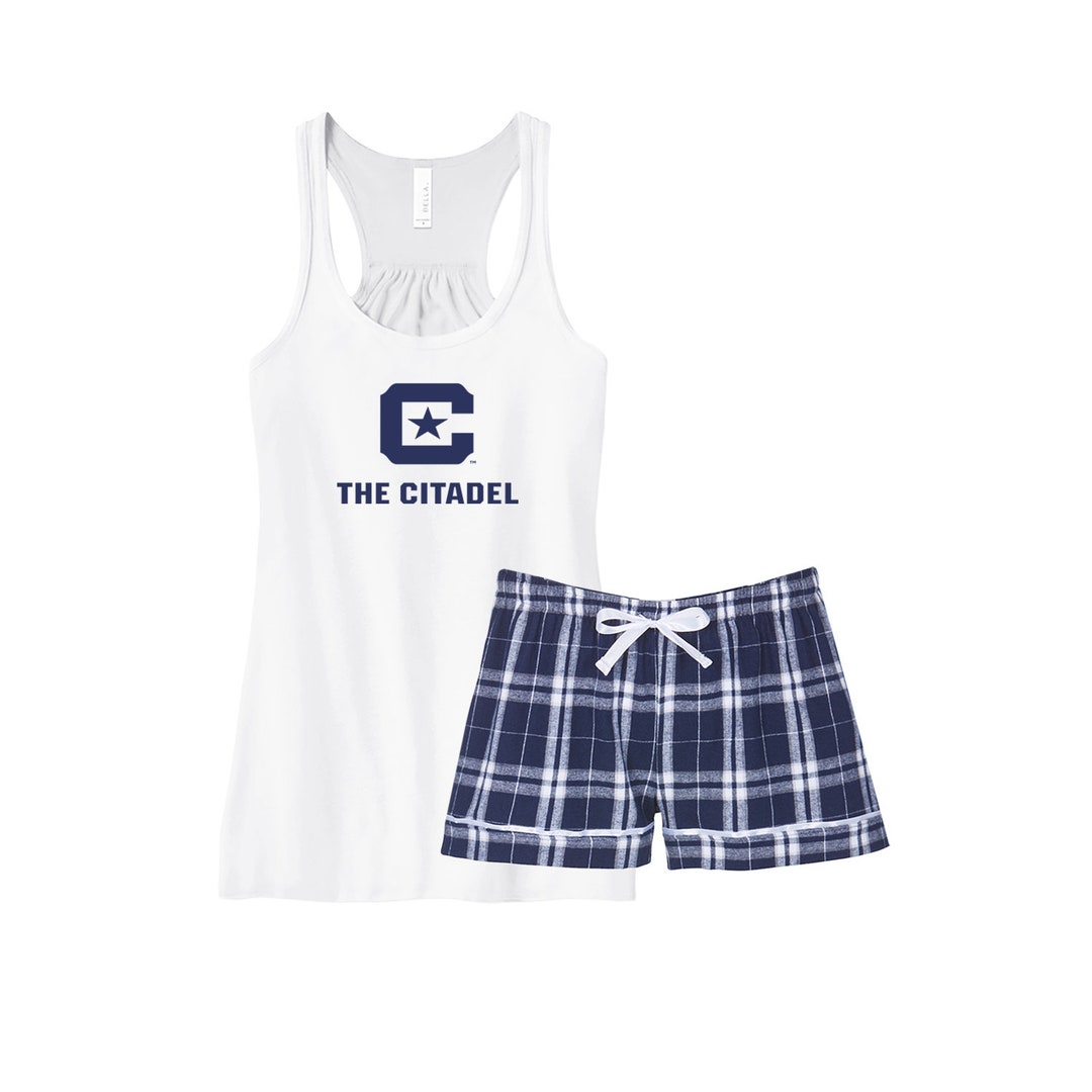 The Citadel Military College, Flannel Boxer Pajama Set, Bulldogs Pjs ...