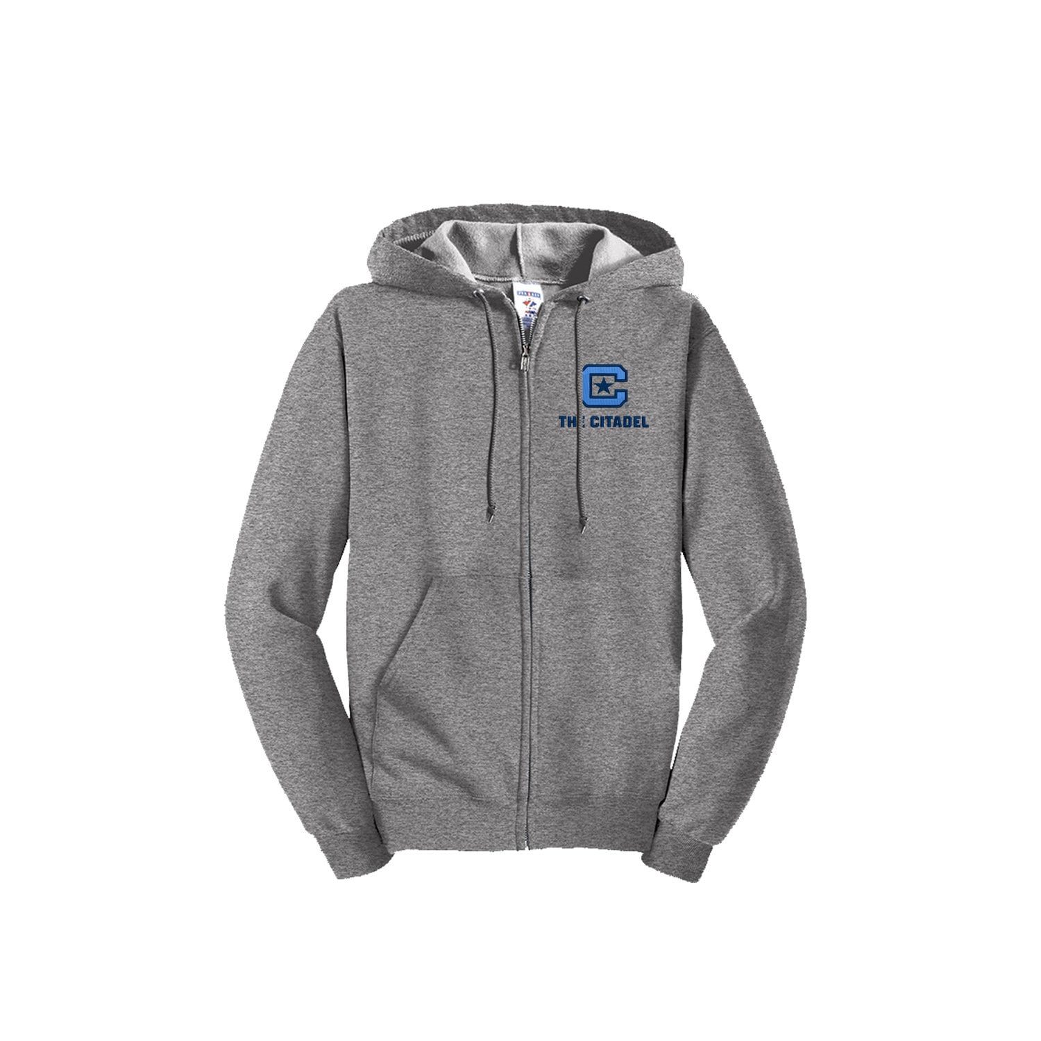 The Citadel Hoodie Embroidered Full Zip Hooded Sweatshirt - Etsy