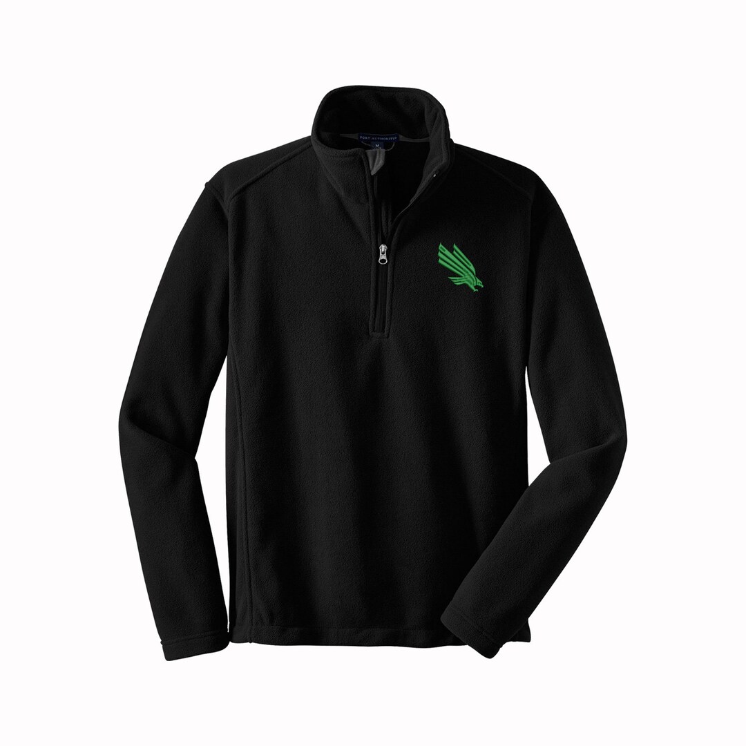 University of North Texas Fleece Pullover - Embroidered UNT Logo - Etsy