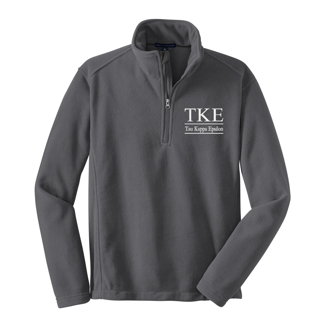 Tau Kappa Epsilon, Fleece Pullover, TEKE Fraternity Quarter Zip, Tau ...
