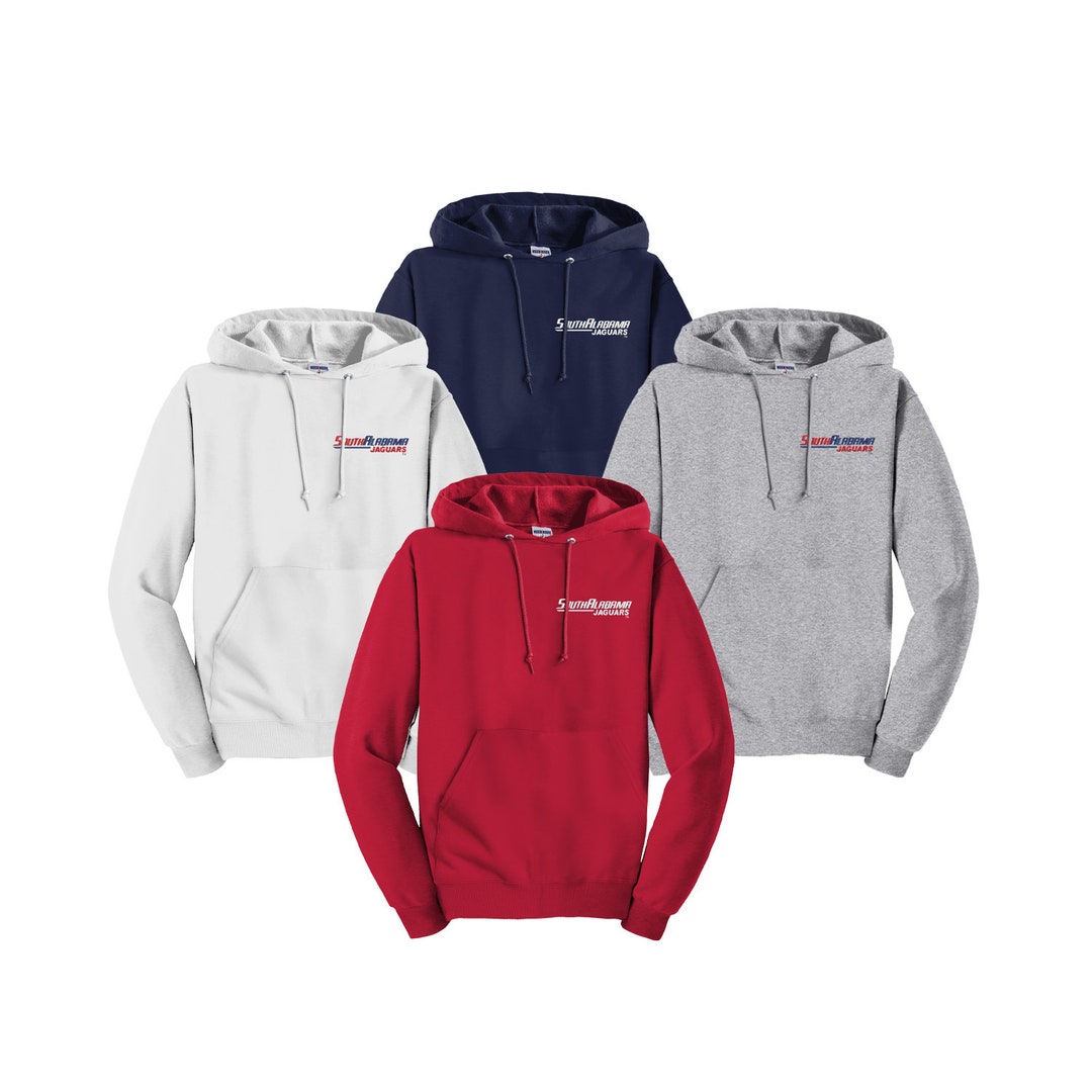 University of South Alabma, Embroidered Hooded Sweatshirt, South ...