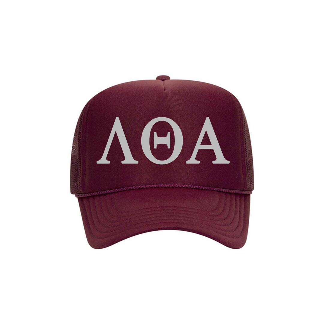Lambda Theta Alpha Trucker Hat, LTA Sorority Baseball Cap, Pledge Day Gifts, Big Little Sis ...