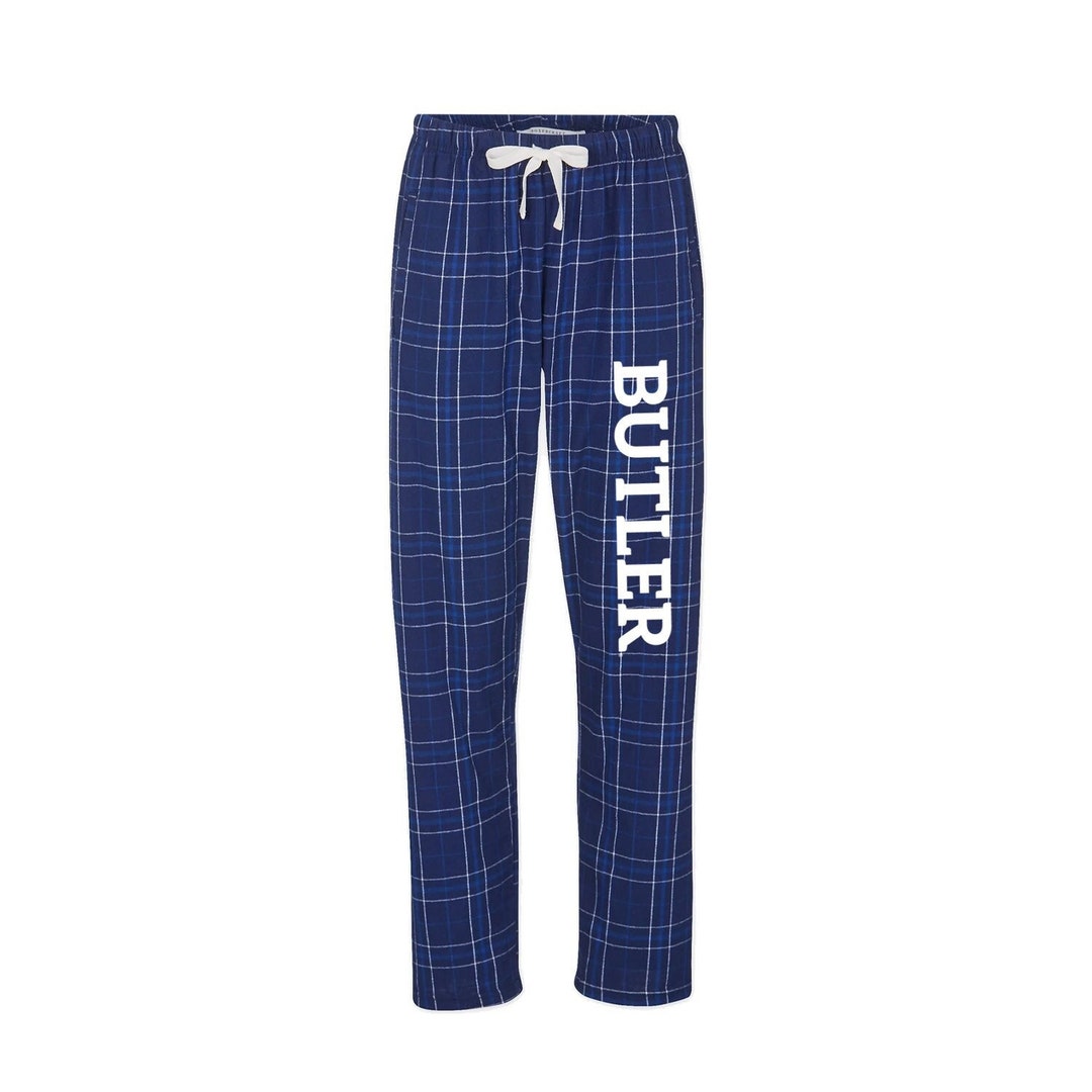 Butler University Flannel Pajama Pants: Bulldogs Sleepwear - Etsy
