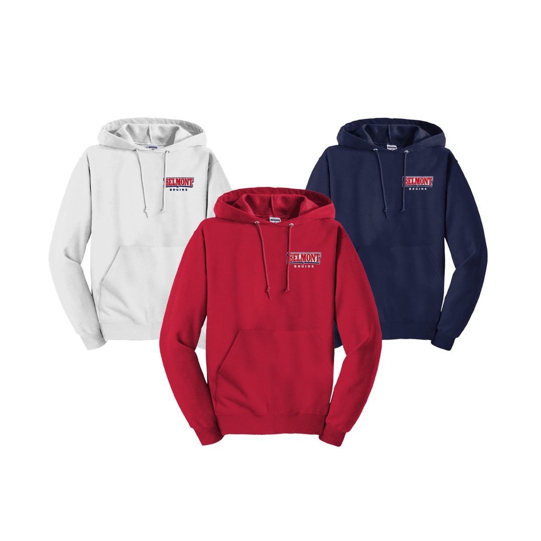 Belmont University, Embroidered Hooded Sweatshirt, Belmont Bruins ...