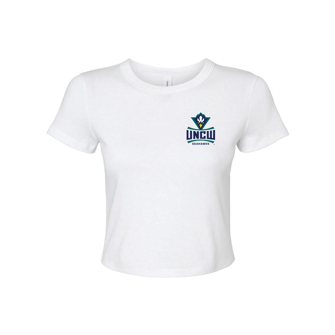 University of North Carolina Wilmington Cropped Tee, Crop T-shirt, UNCW ...