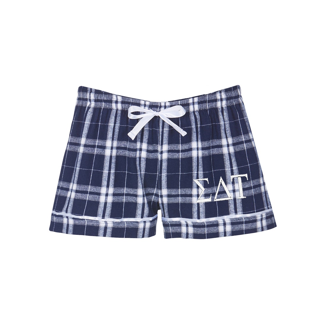 Sigma Delta Tau, Flannel Boxers, Sig Delts Sorority Sleepwear ...