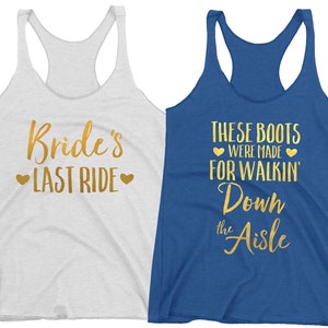 Bride's Last Ride Country Bachelorette Shirts These - Etsy