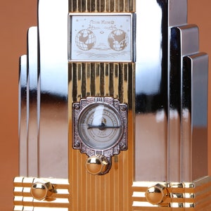 Vintage AM-FM Air King Skyscraper Radio 1930 Franklin Mint Golden Age ...
