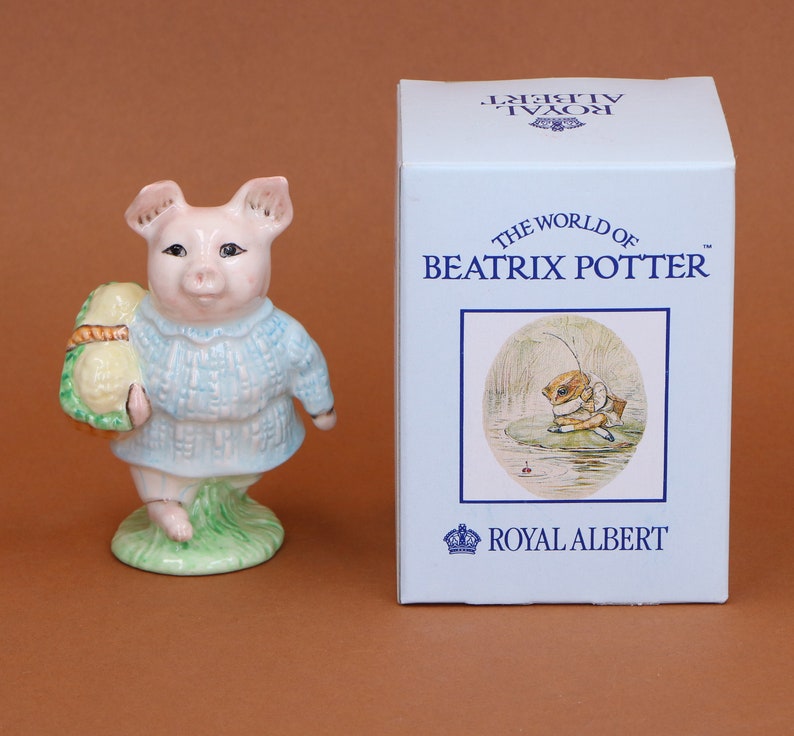 Royal Albert Little Pig Robinson Beatrix Potter 1989/1998 Made in ...