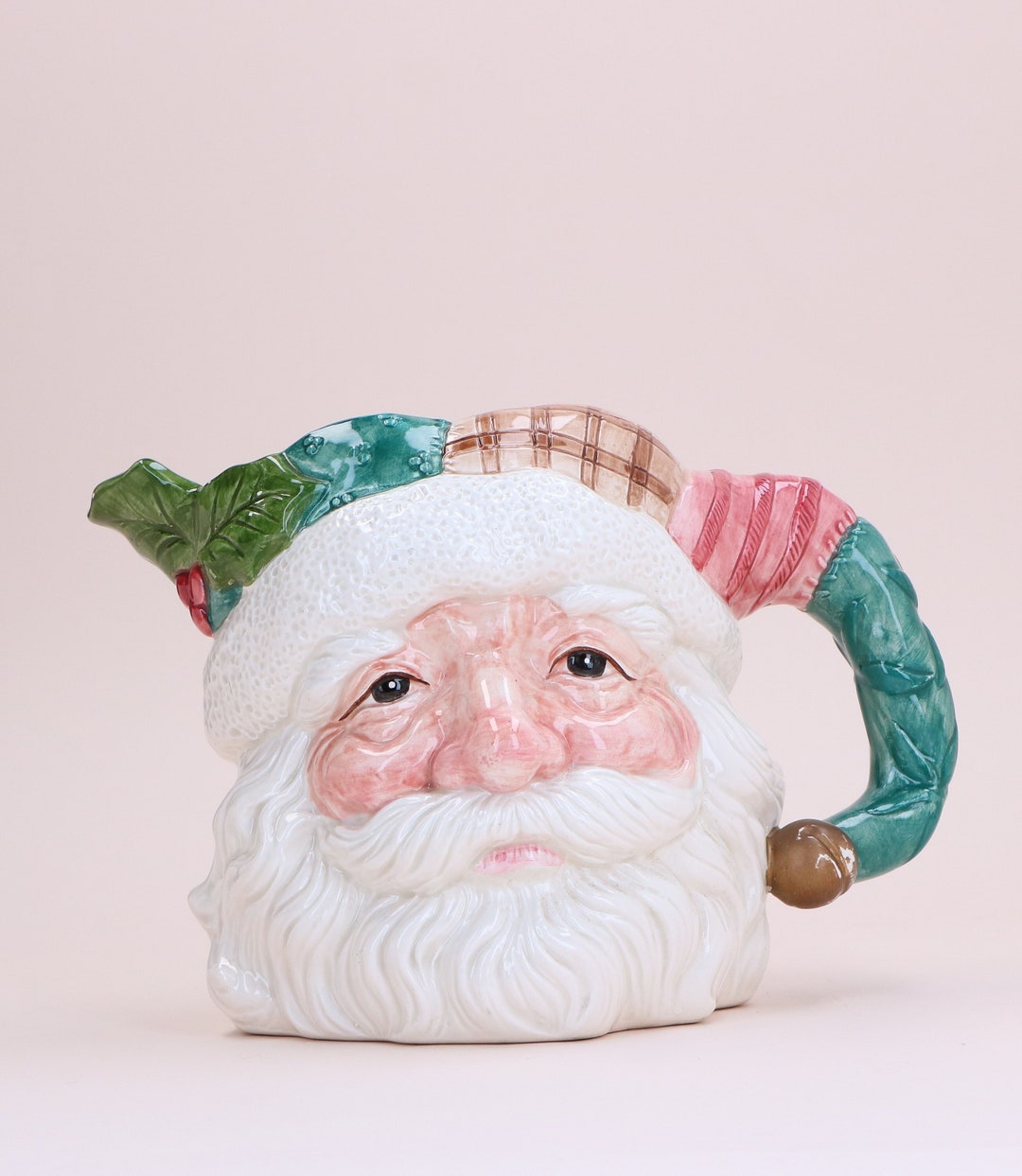 Fitz & Floyd Santa Claus Jug Christmas Jug Made in 1992 Porcelain - Etsy UK