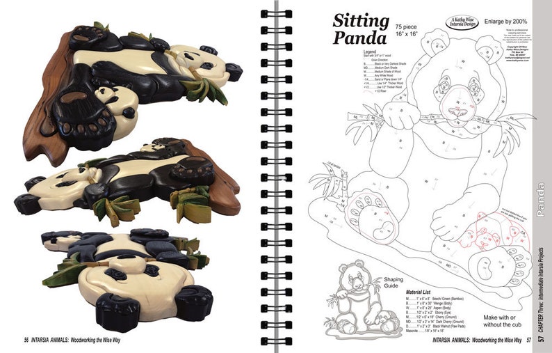 Intarsia Animals: Woodworking the Wise Way by Kathy Wise - Etsy