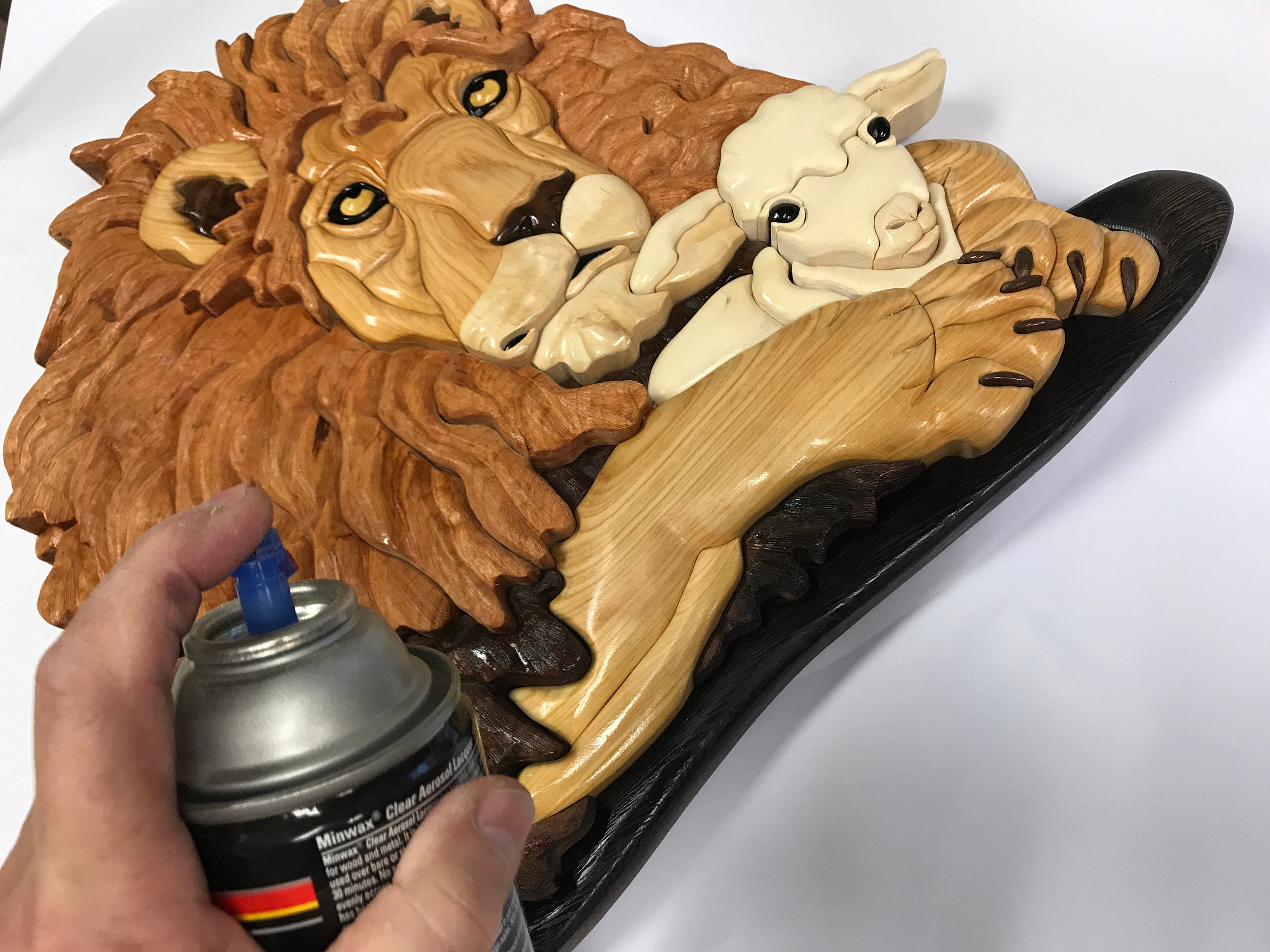 Lion and Lamb Intarsia PDF Download Pattern - Etsy