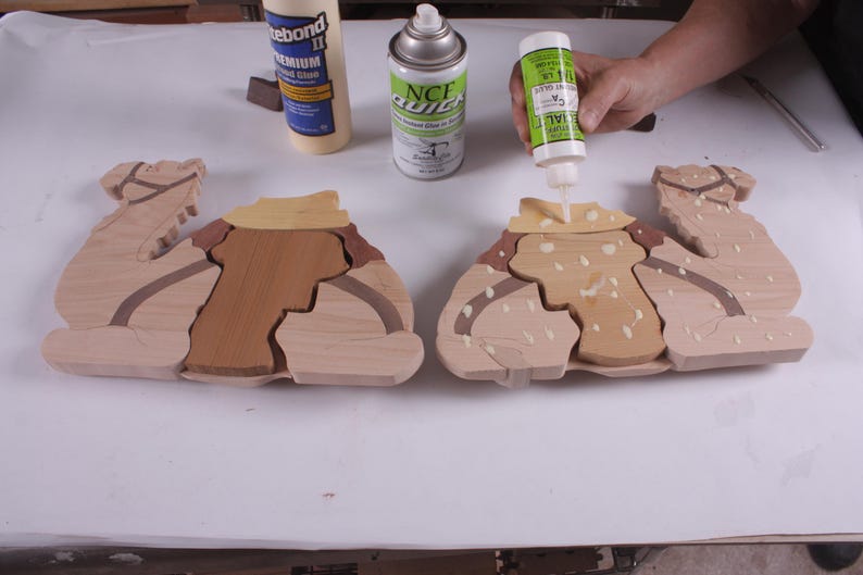 Nativity Camel and Donkey Intarsia Pattern PDF Download D342 - Etsy