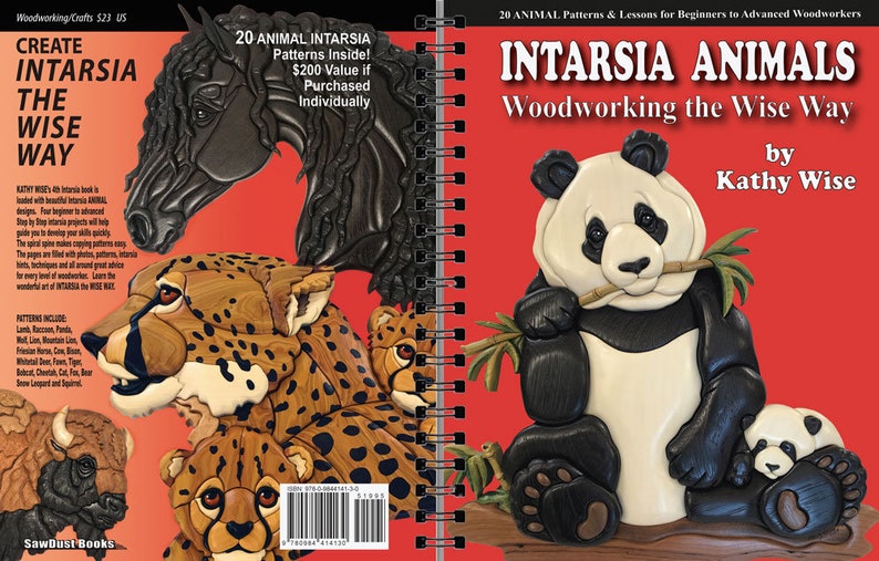 Intarsia Animals: Woodworking the Wise Way by Kathy Wise - Etsy