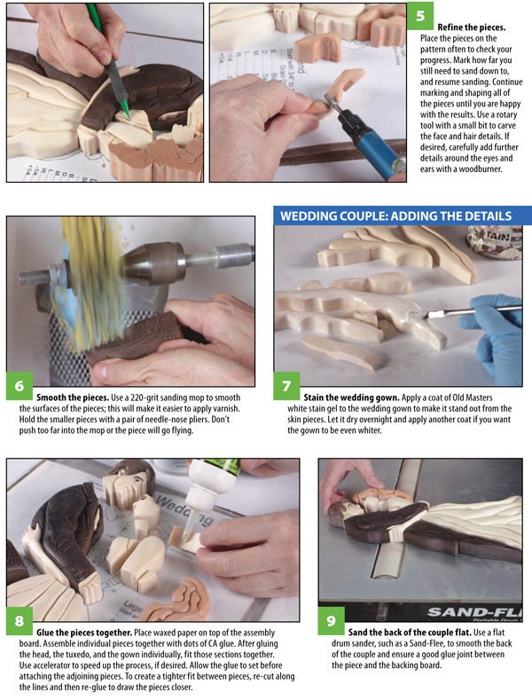 Wedding Couple PDF Intarsia Download Pattern - Etsy