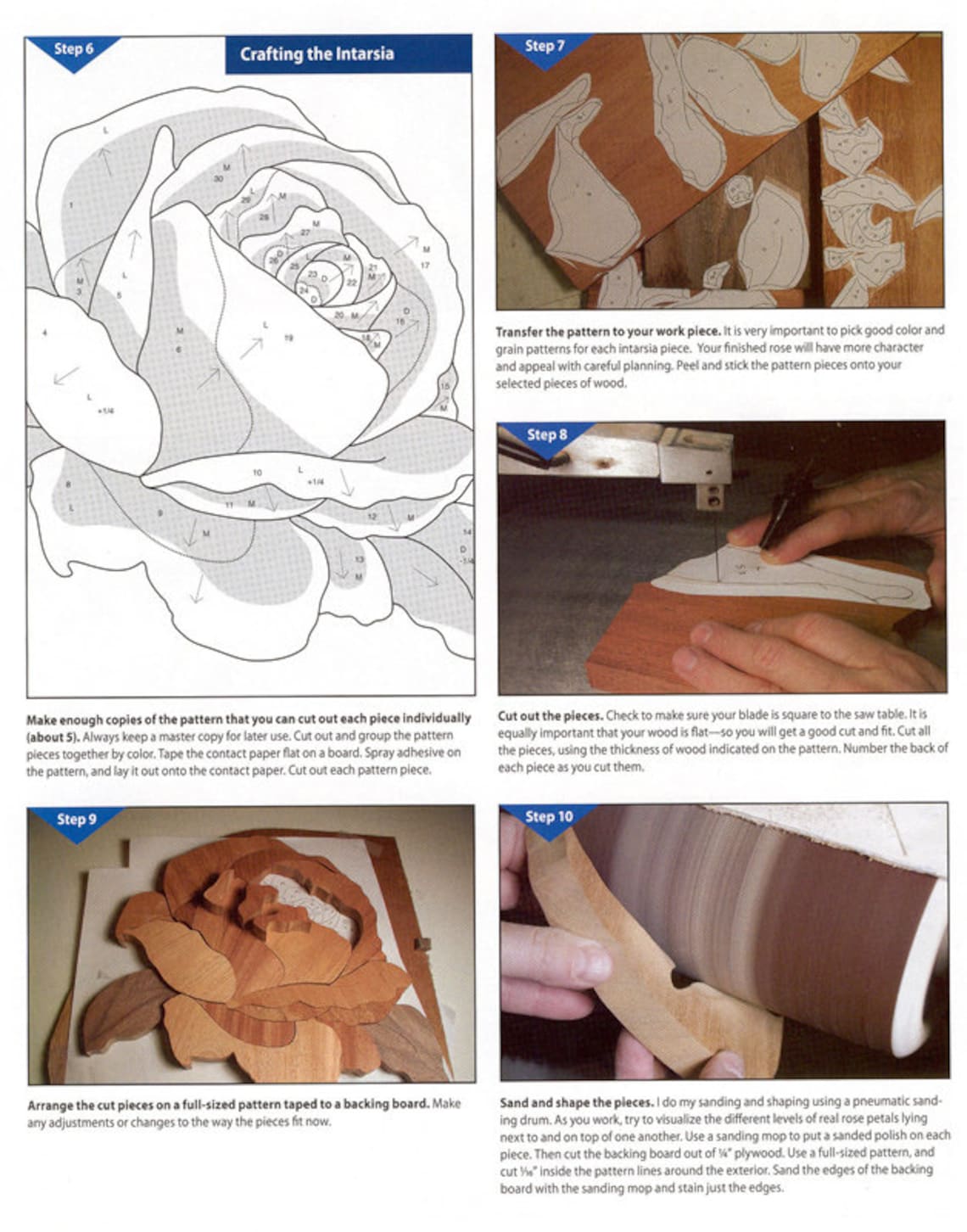 Rose Pdf Intarsia Pattern - Etsy