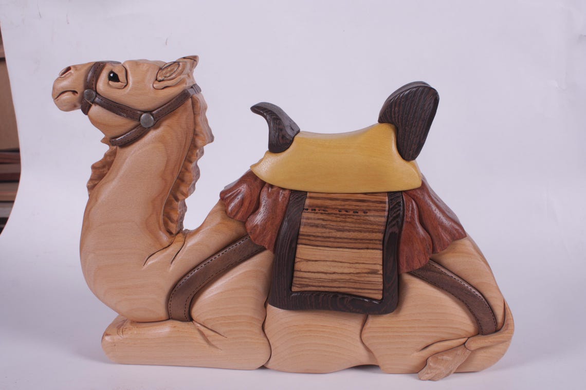 Nativity Camel and Donkey Intarsia Pattern PDF Download D342 - Etsy