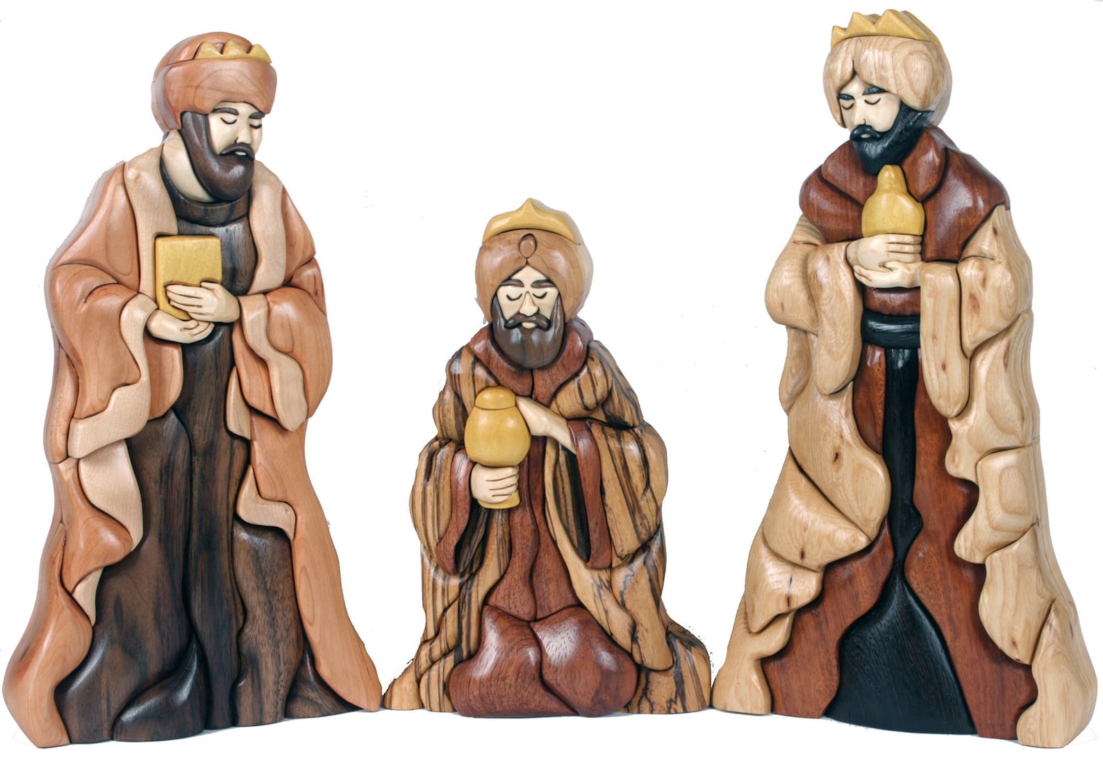 Three Wisemen Nativity PDF Download Intarsia Pattern D335 - Etsy