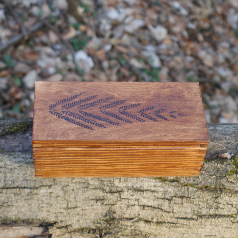 Pyrography Box - Etsy