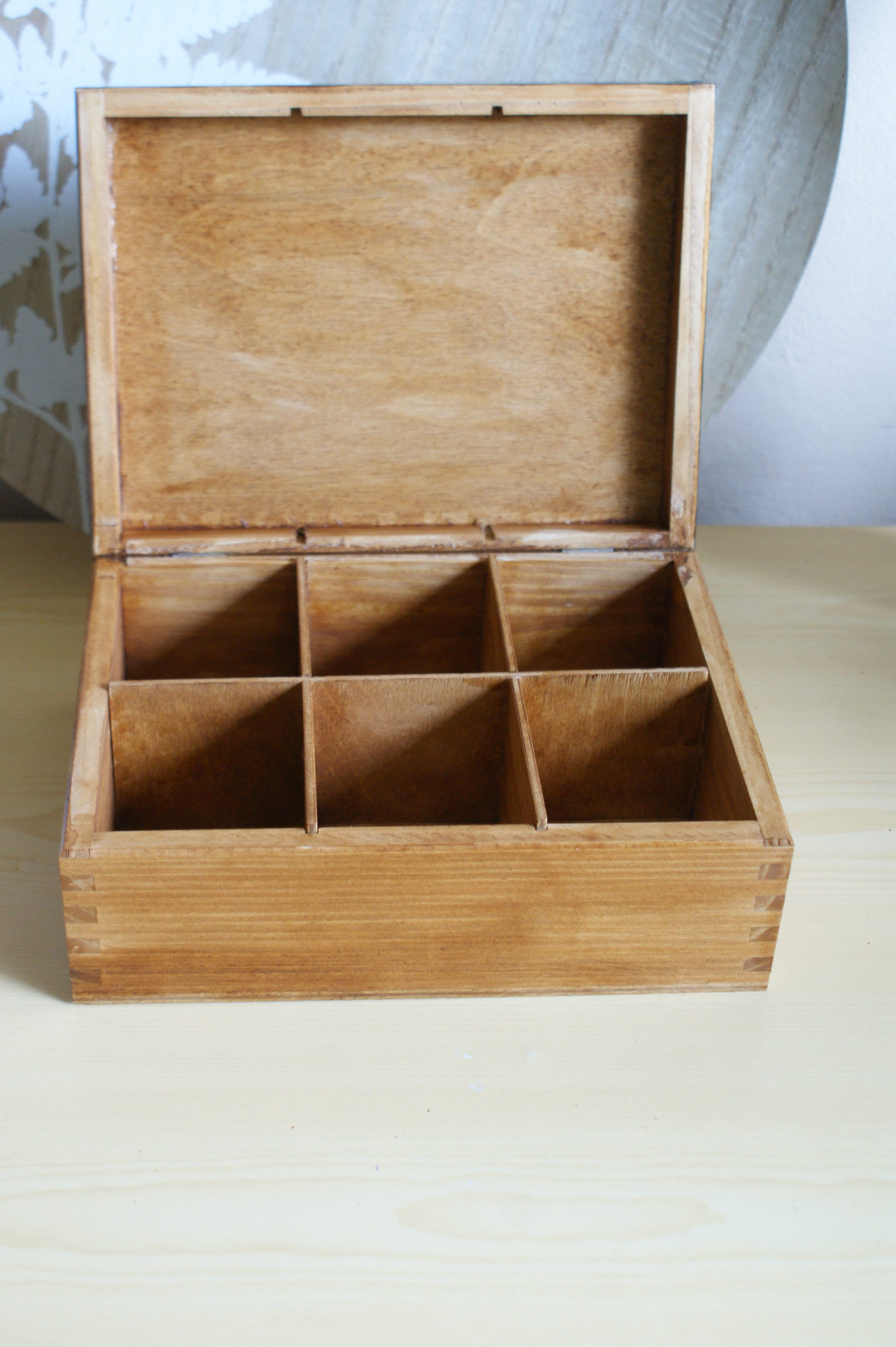 Rustic Tea Box, Wooden Tea Box, Rustic Box, Jewelry Box, Forest Box ...