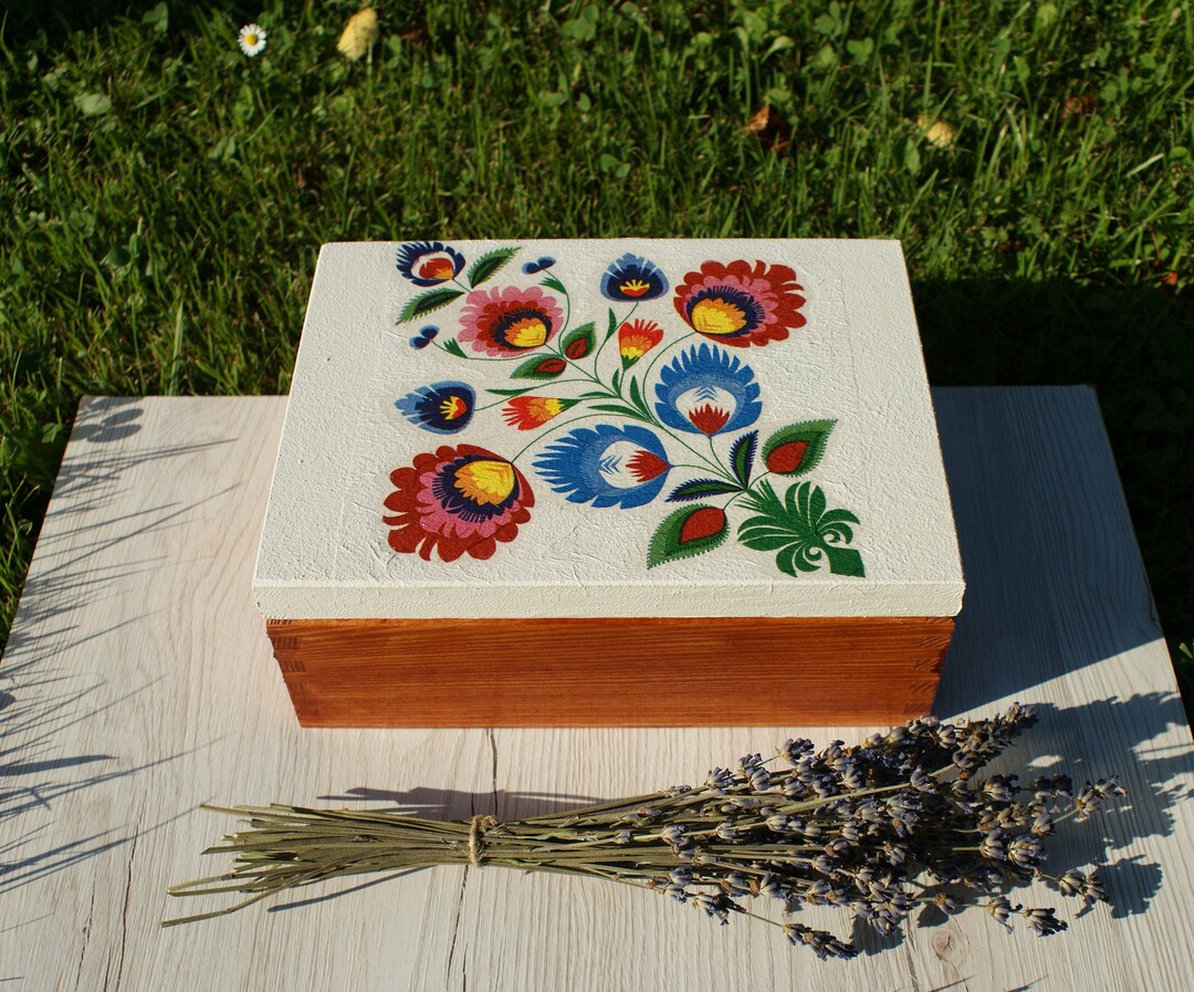 Rustic Tea Box, Wooden Tea Box, Memory Box, Keepsake Box, Tea Organizer ...