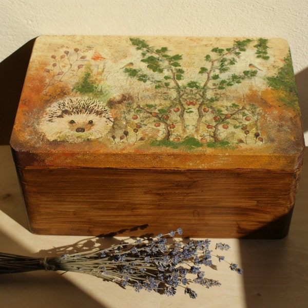 Rustic Wooden Box - Etsy