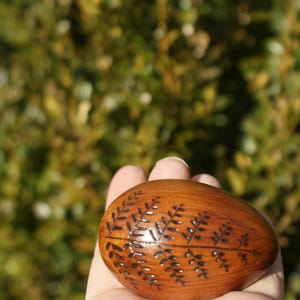 Rustic Easter Egg, Rustic Easter Ornament, Wooden Egg, Natural Easter ...