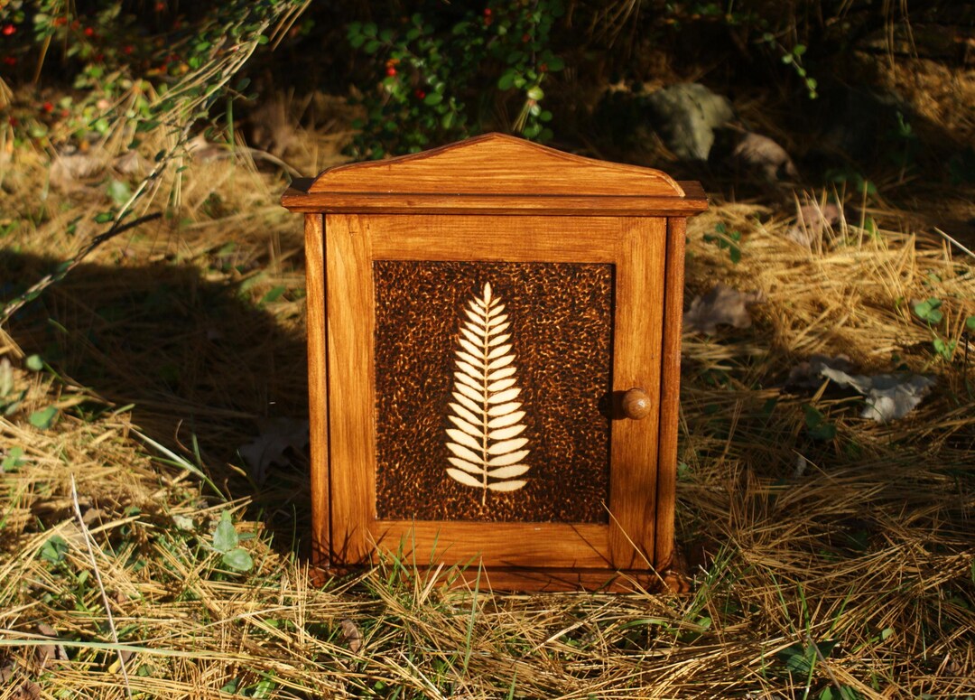 Rustic Key Box, Wooden Key Cabinet, Wall Key Hanger, Rustic Key Cabinet ...