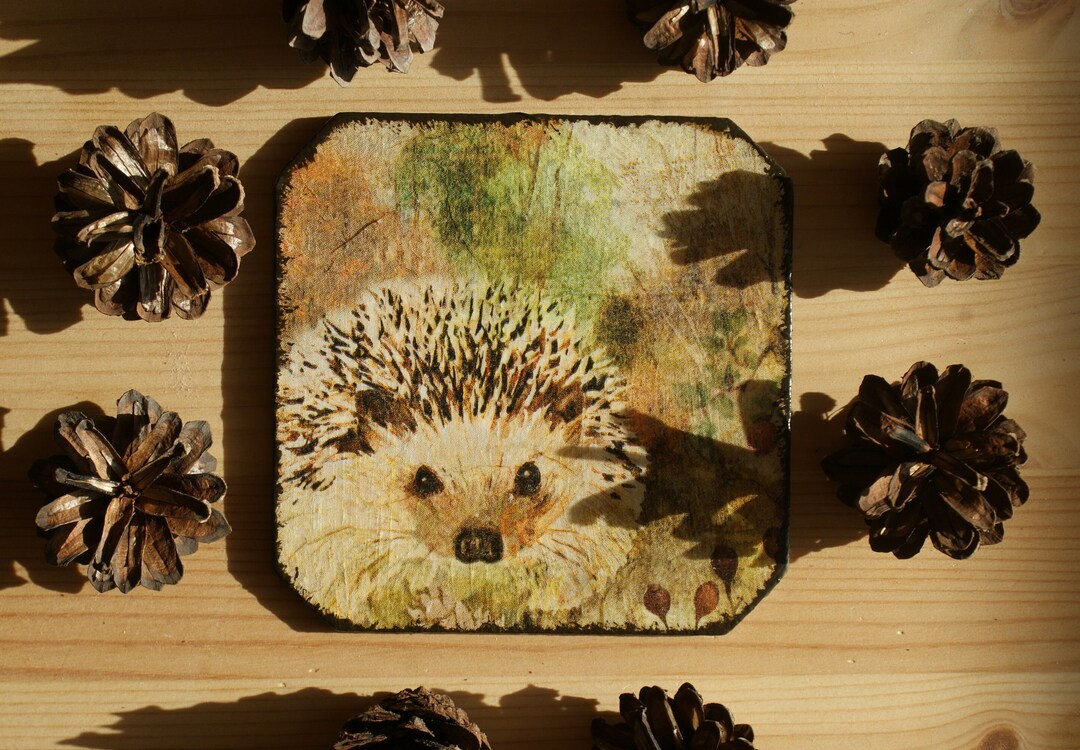 Forest Rustic Decorations, Forest Coasters, Rustic Table Decor, Rustic ...