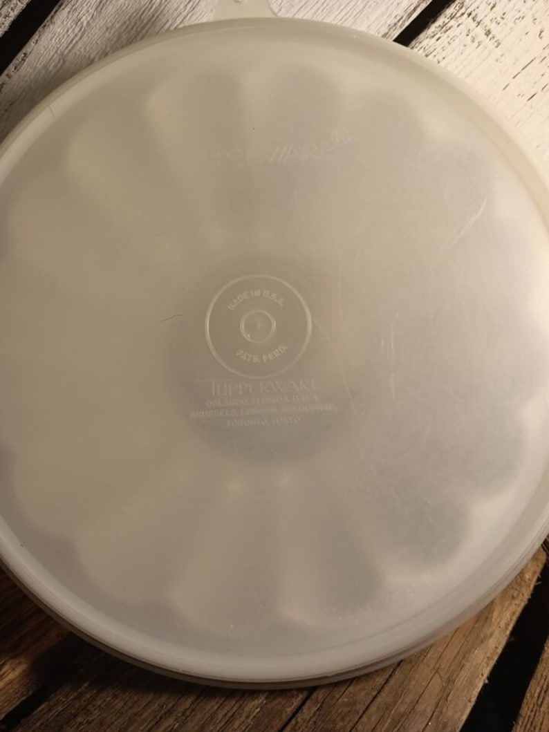 Vintage Tupperware Heart Jello Mold Jello-n-serve With Lid - Etsy