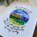 Instant Download Highlands, Hillsong Lyrics Watercolor Hand Painted and ...