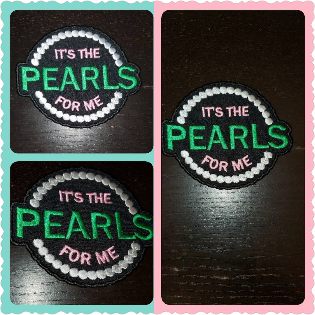 Pearl Talk Patch - Etsy