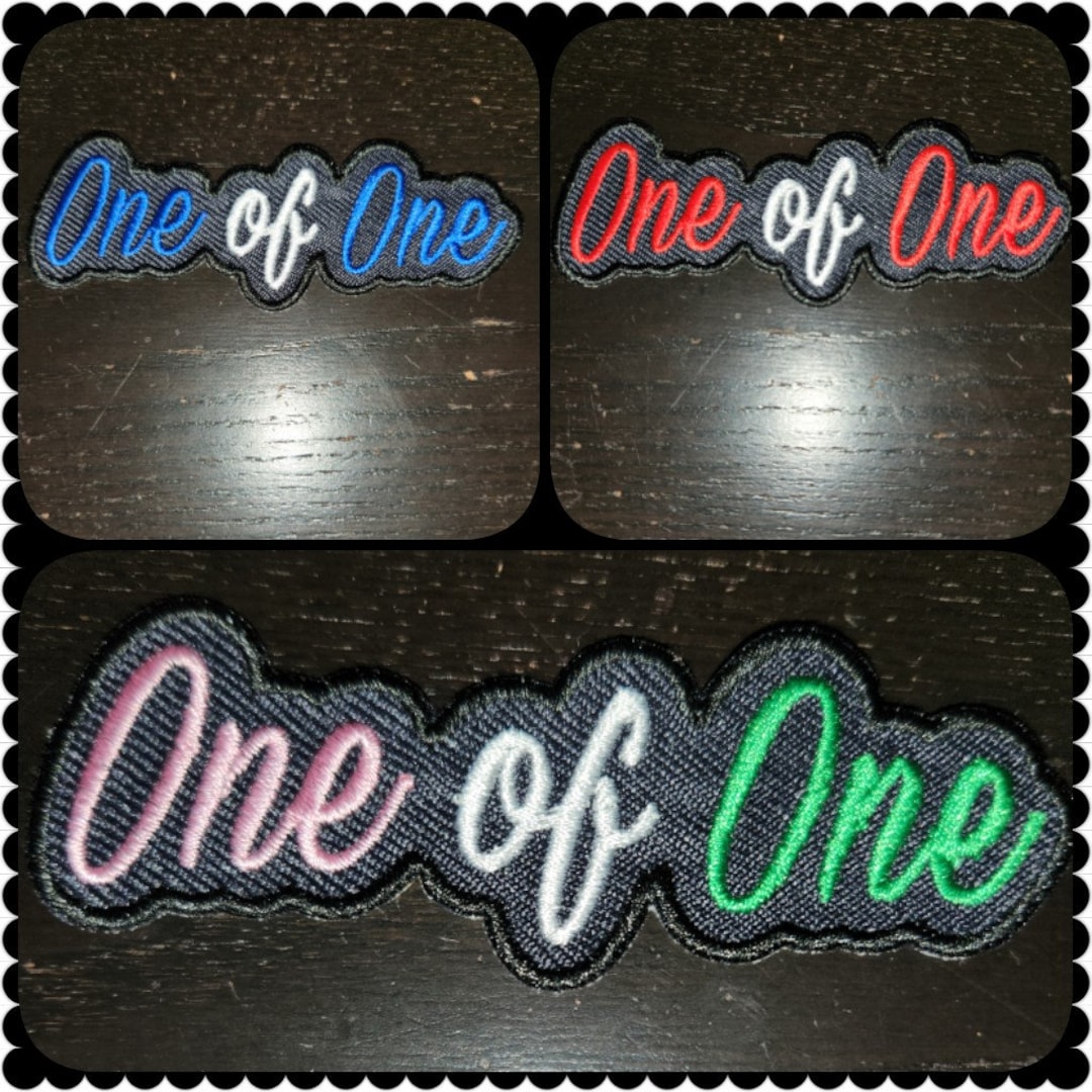 One of One Patch - Etsy