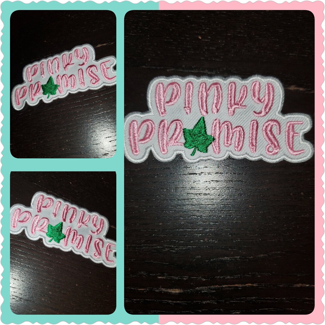 Pinky Promise Patch - Etsy