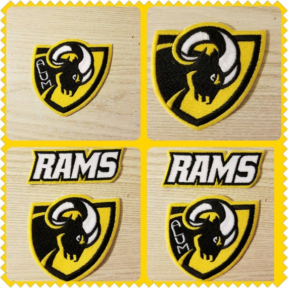 RAMS Inspired Patch | Etsy