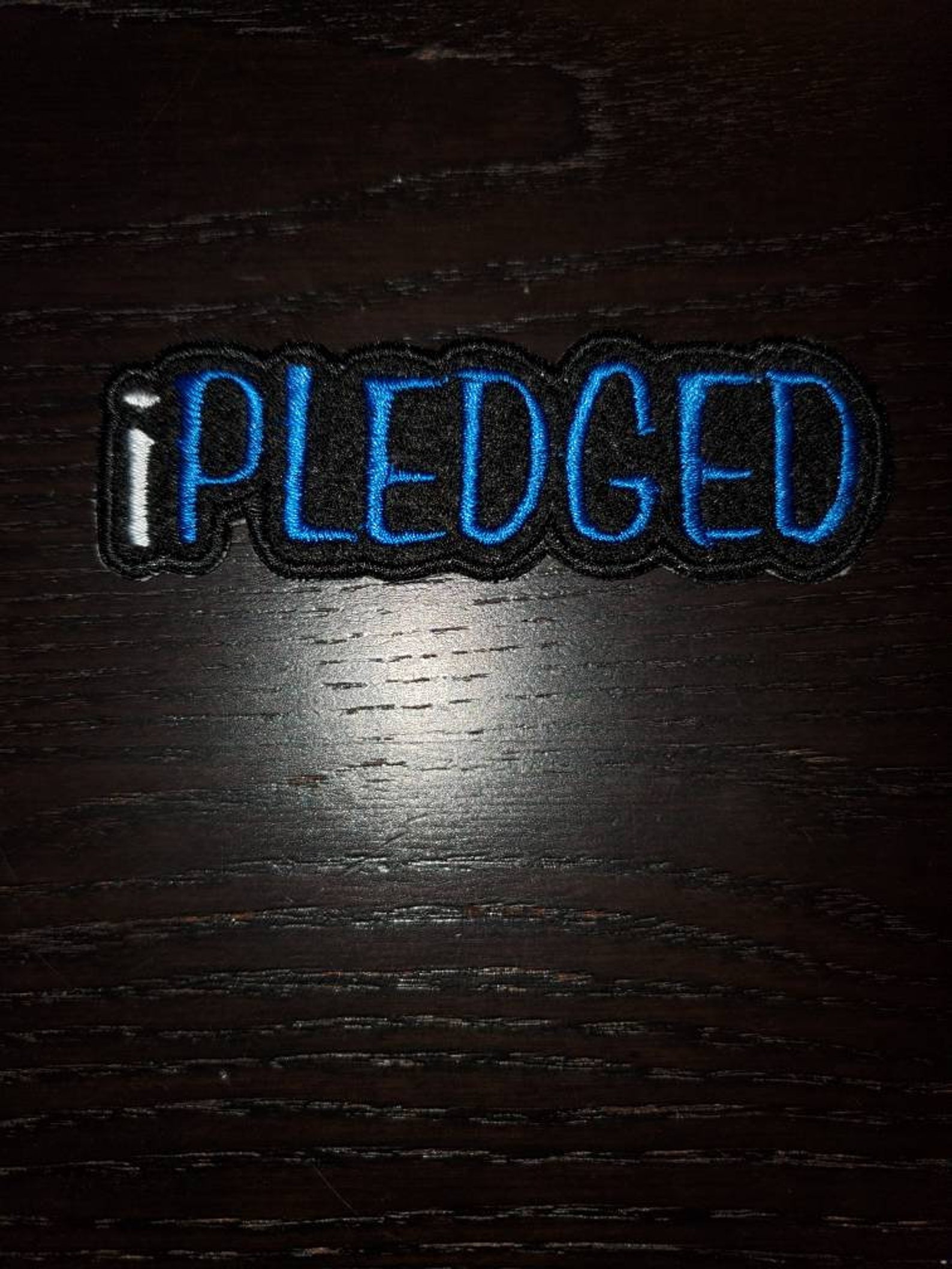 Ipledge My Allegiance Appliqué - Etsy