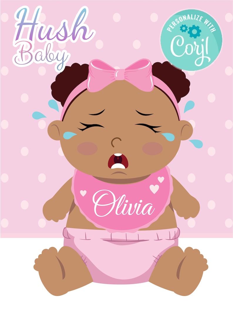 Pin the Pacifier on the Crying Baby Game Poster 18 X24 - Etsy
