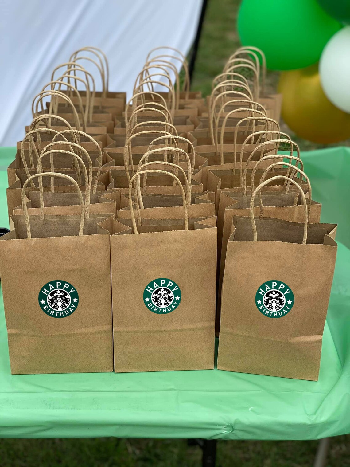 Starbucks Happy Birthday DIGITAL Labels 8-1/2 X - Etsy Canada