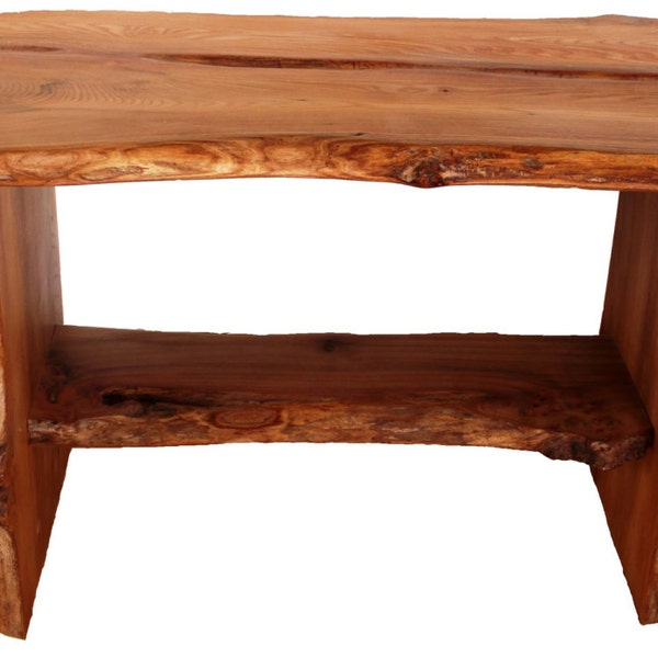 Natural Elm Table - Etsy