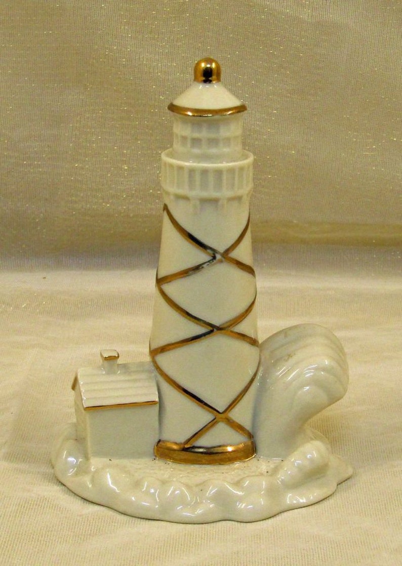 Lighthouse Figurine by Lenox - Etsy