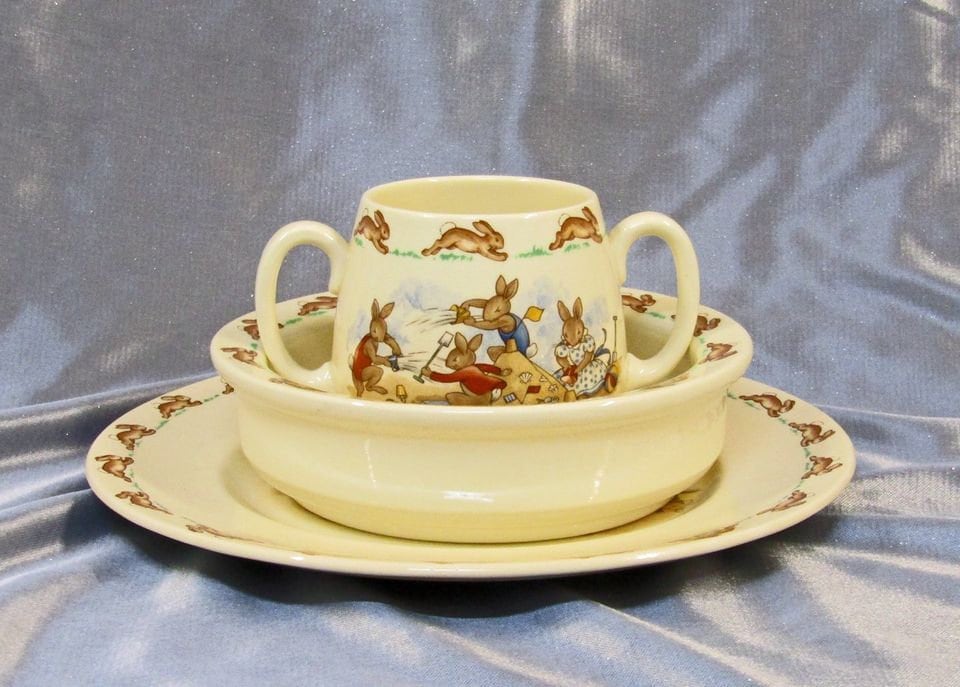 Royal Doulton 'bunnykins' Set - Etsy