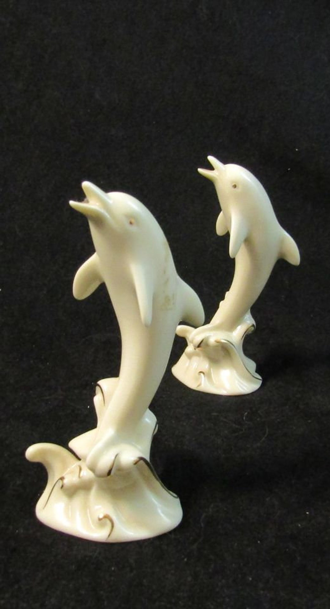 Dancing Dolphin Figurines by Lenox - Etsy