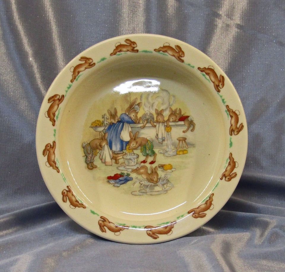 Royal Doulton 'bunnykins' Set - Etsy