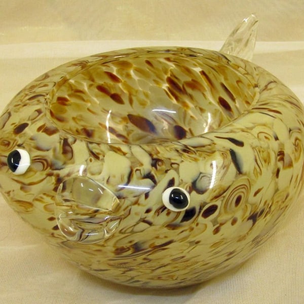 Fish Shaped Glass Bowl - Etsy